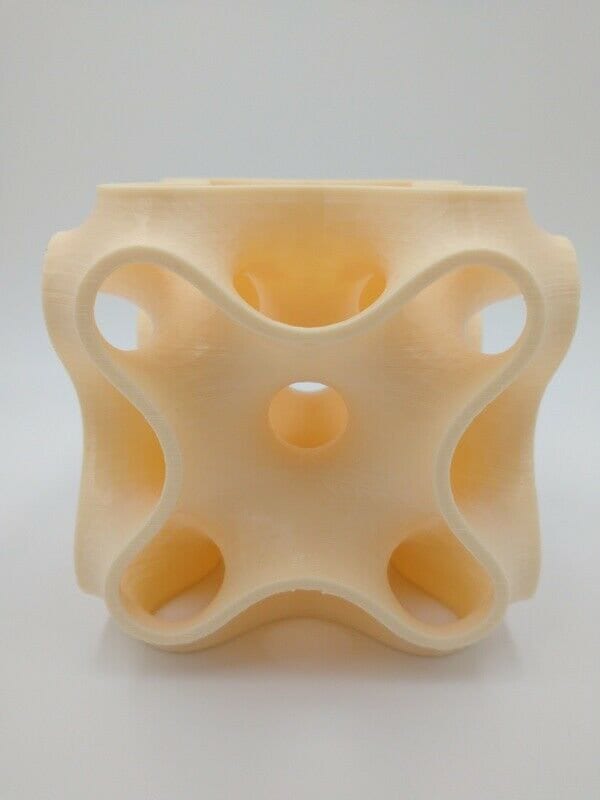 Schoen Manta Surface Curved Cube Math Model Sculpture 3D Printed - Pick ...
