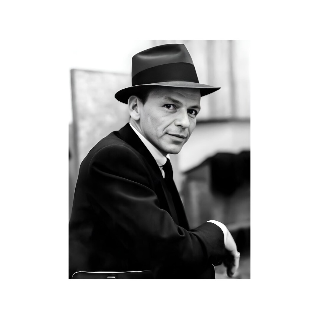 Frank Sinatra Actor Singer Musician Portrait Photo Poster Art Print - Etsy