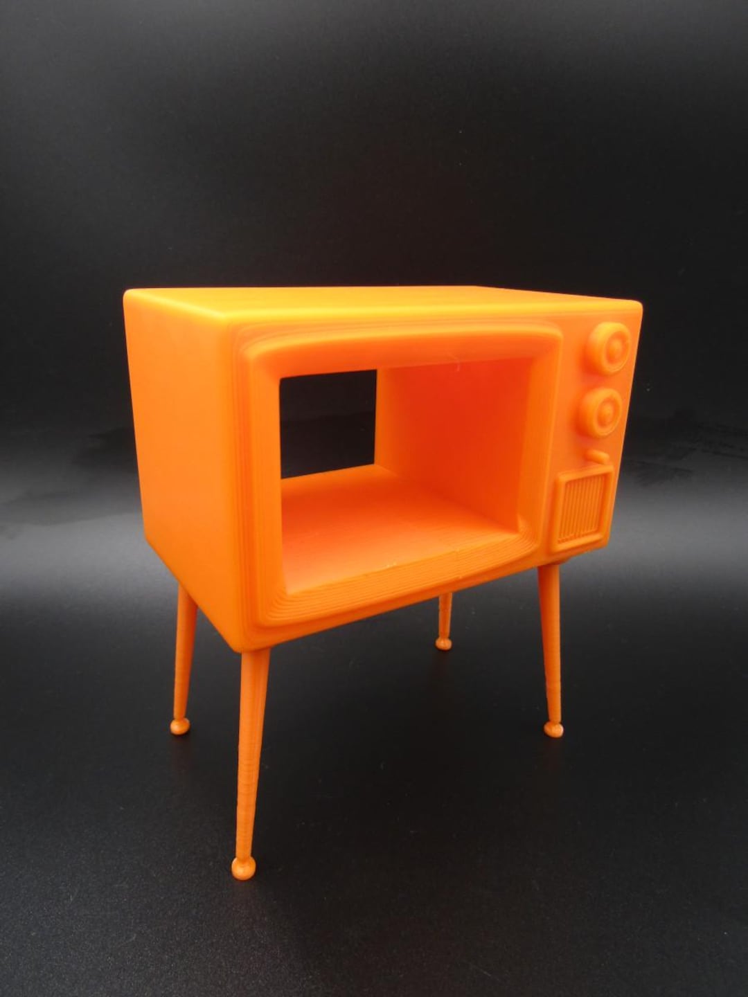 Vintage Retro Old School Atompunk T.V. TV Television Set Model Figure ...