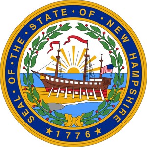 Seal of the State of New Hampshire United States Seals Poster Art Print ...