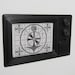 Vintage Retro Old Atompunk 1950s T.V. TV Television Set Screen Test ...