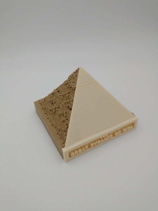 The Great Pyramid at Giza Ancient Egypt 3D Print Cutaway Model | Etsy ...