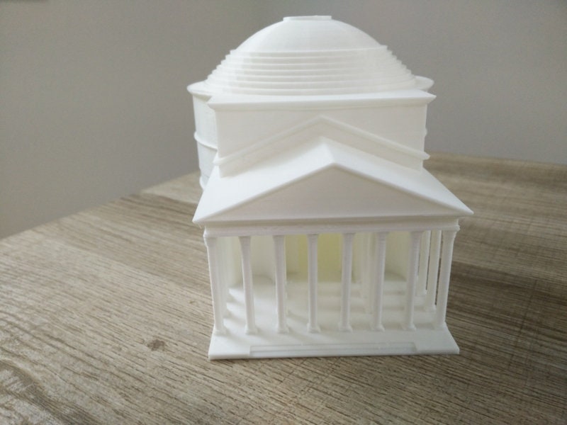 The Pantheon Roman Temple Ancient Rome Architectural Model - Etsy