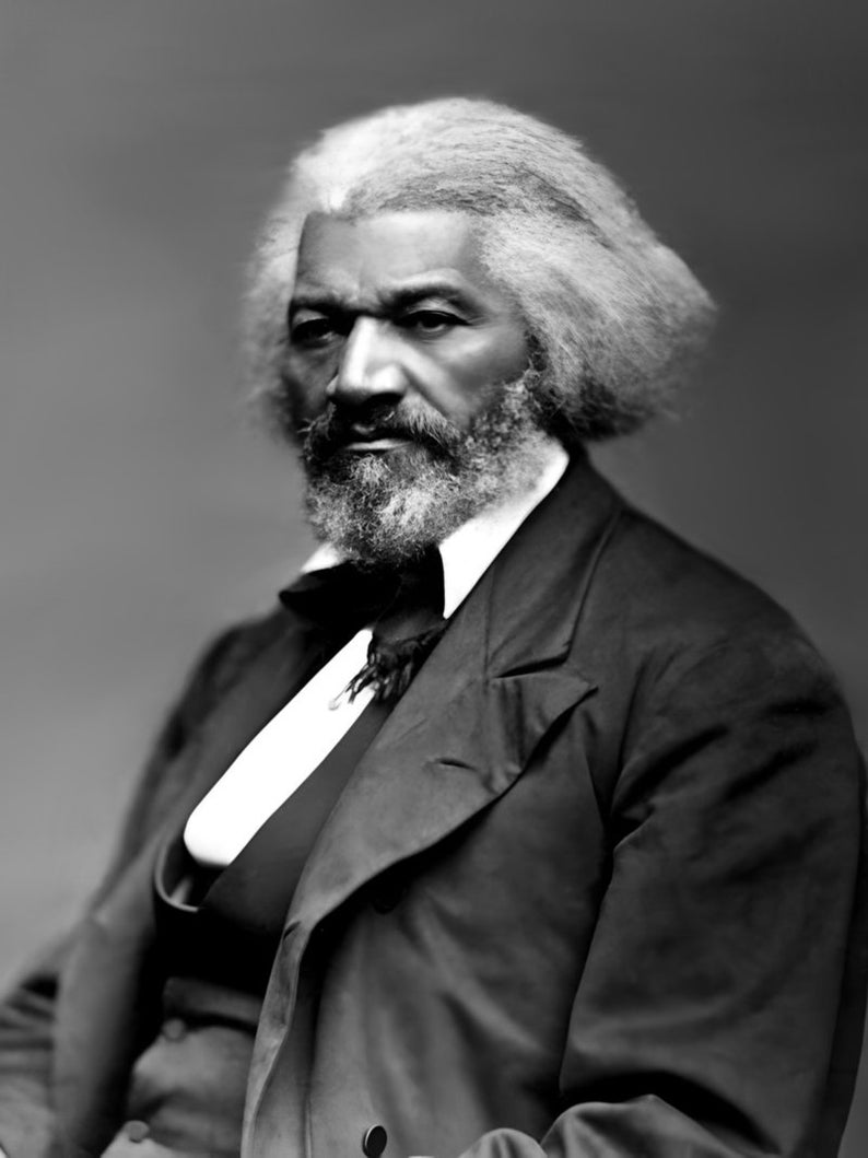 Frederick Douglass Portrait 1879 Photo Poster Portrait Art Print - Etsy
