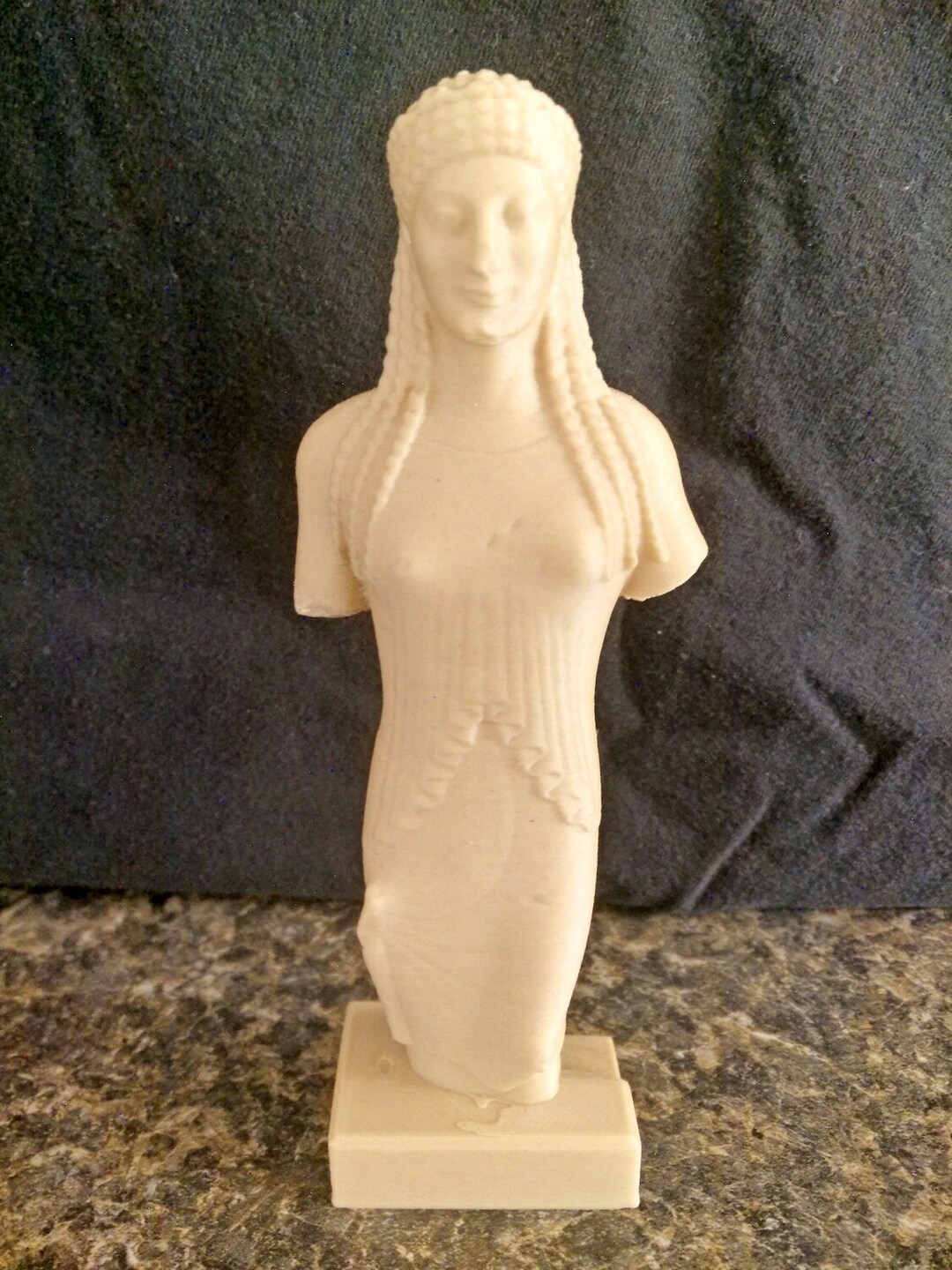 Acropolis Kore 678 3D Print Statue Figurine Sculpture Ancient Greece ...