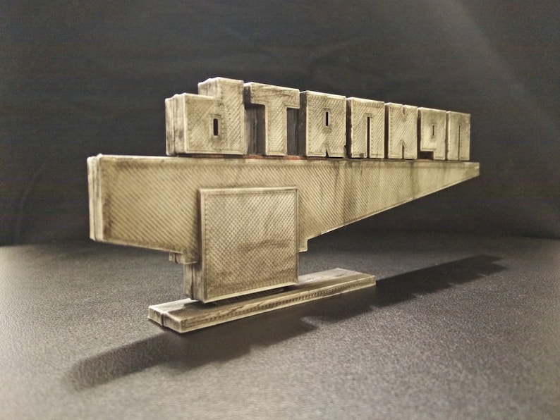 Pripyat Entrance Sign Replica Model Statue Sculpture Chernobyl Nuclear ...