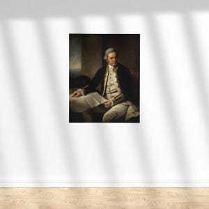 Captain James Cook 1776 Portrait Painting Art Poster Print - Etsy