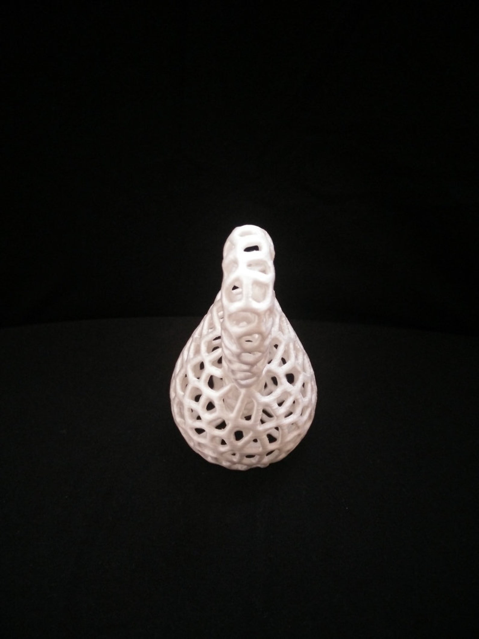 Klein Bottle Voronoi Pattern 3d Printed Sculpture Model Math Etsy