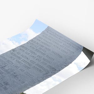 Georgia Guidestones English Version Tablet Monument Photo Photograph ...