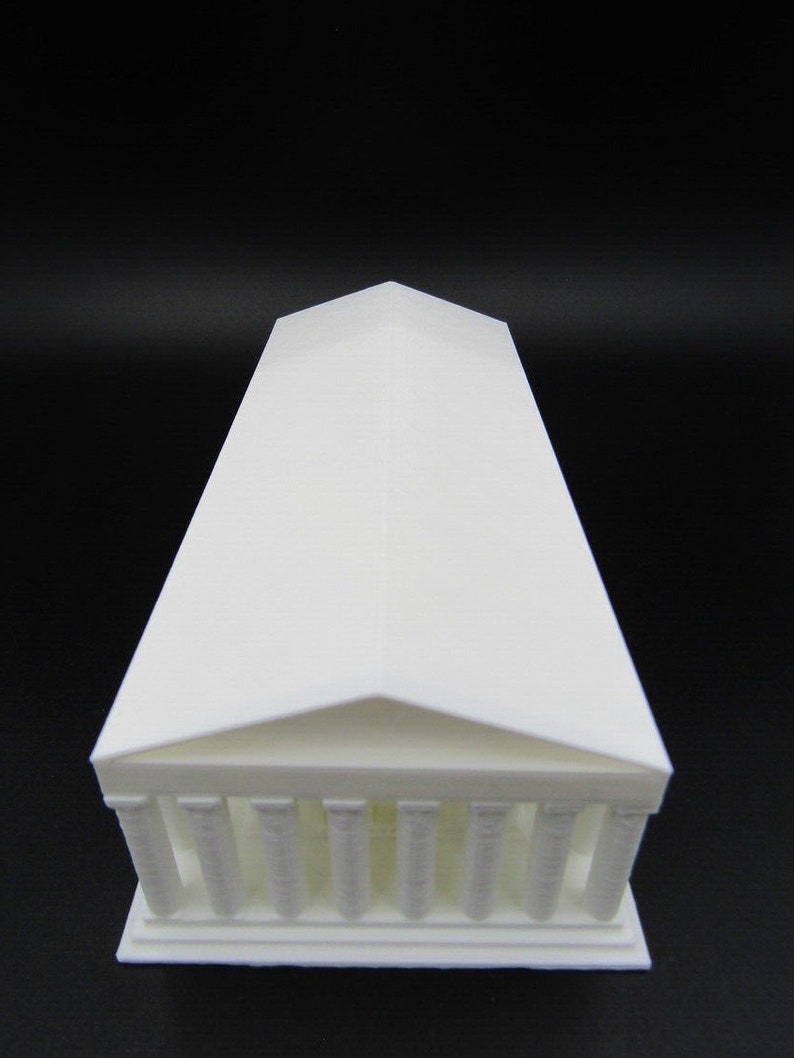 The Parthenon Greek Temple Ancient Greece Architectural Model - Etsy
