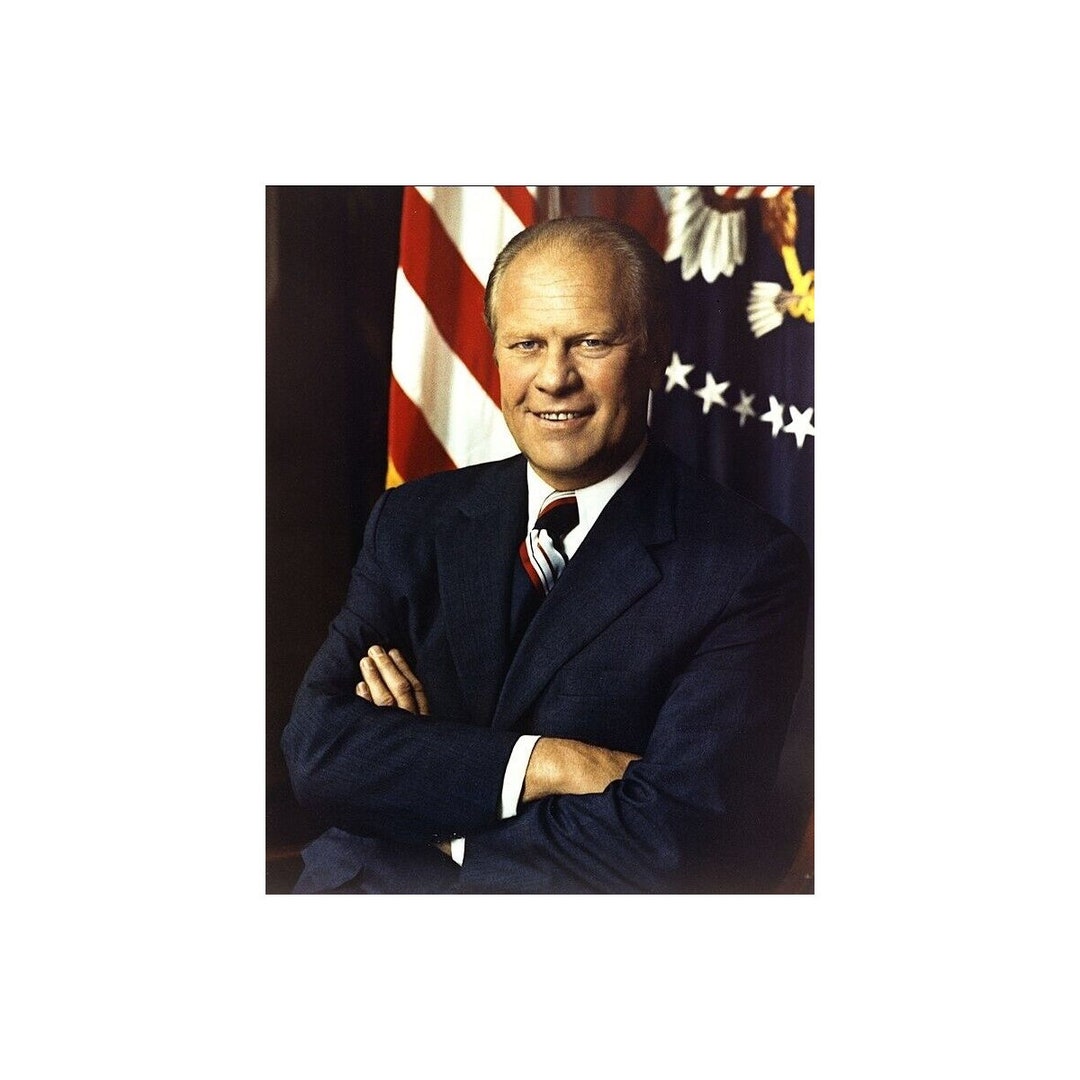 Gerald Ford 1974 Photograph Photo Portrait Poster Art Print - Etsy