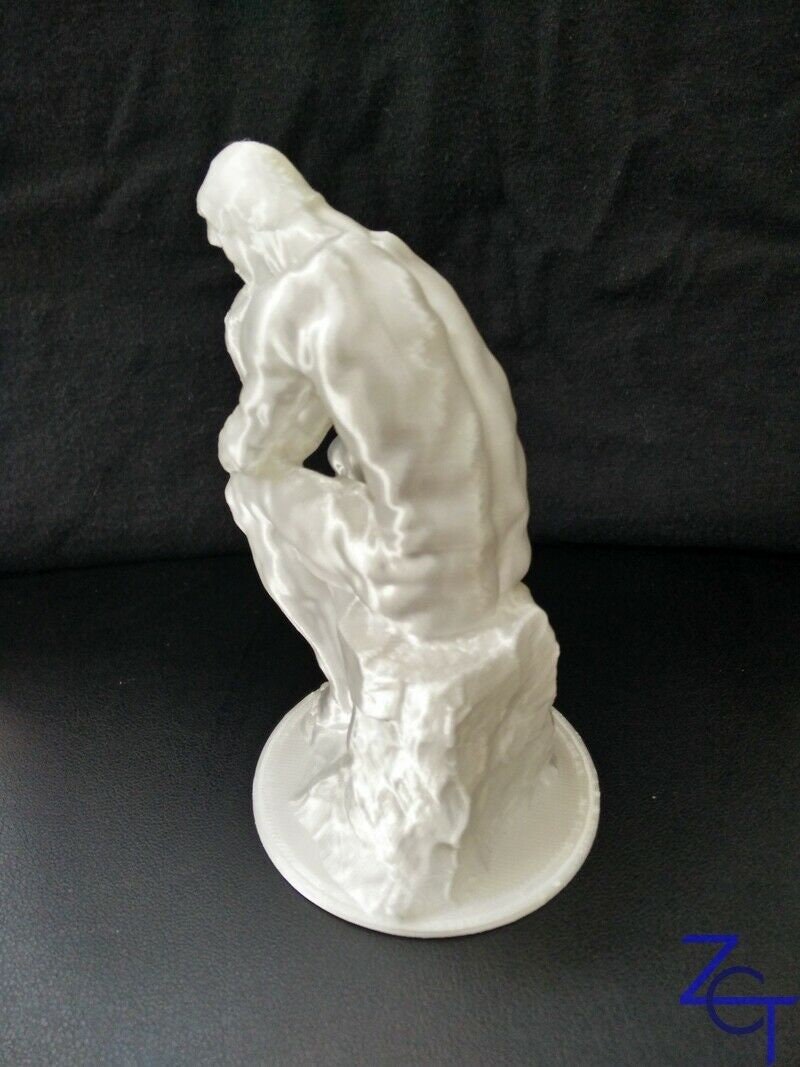 The Thinker Rodin 3D Printed Figurine Sculpture Replica - Etsy