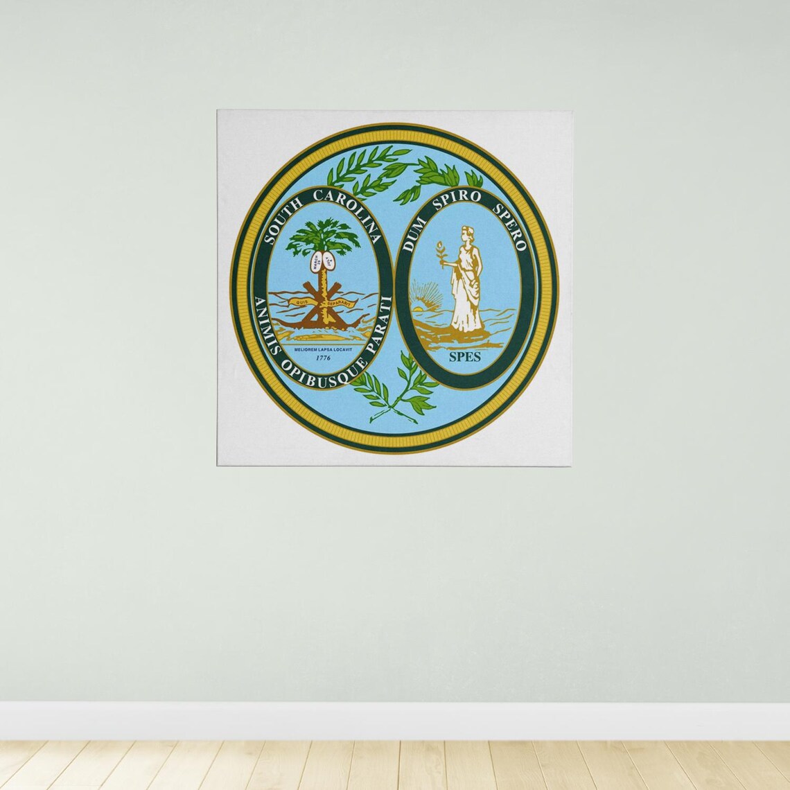Seal of the State of South Carolina United States Seals Poster Art ...