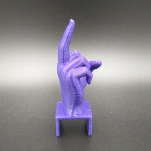 Middle Finger Monitor Clip-on Clip on Decoration Sculpture - Many Color ...