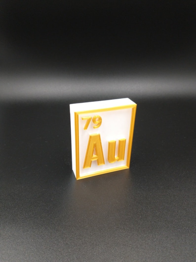 Periodic Table of the Elements Element Tile Sculpture Chemistry Art ...