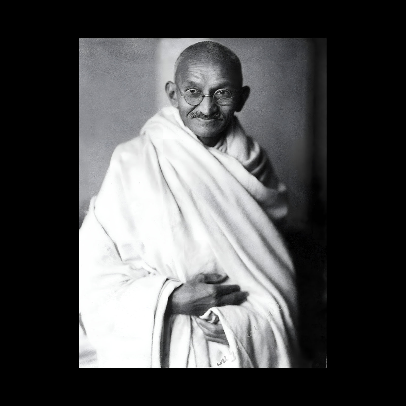 Mohandas Mahatma Gandhi 1931 Portrait Photo Poster Art Print - Etsy
