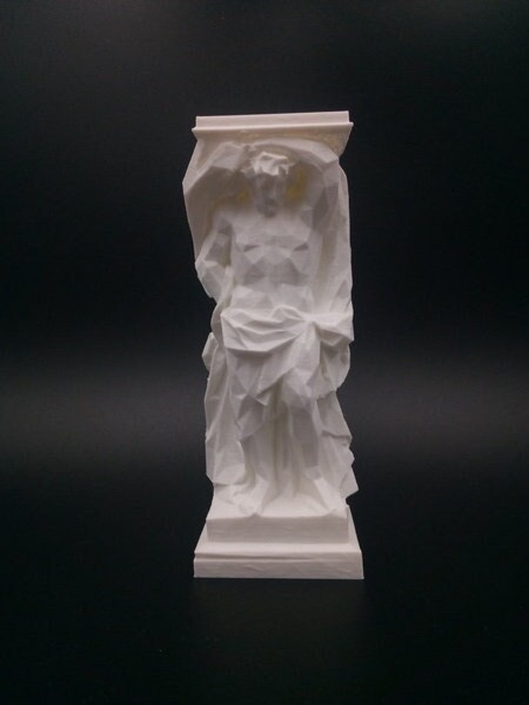 Low Poly Atlas Greek Mythology Statue Sculpture Figurine 3D Printed ...