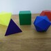 Five 5 Platonic Solids Model Set Geometry Math Models 3D Printed ...