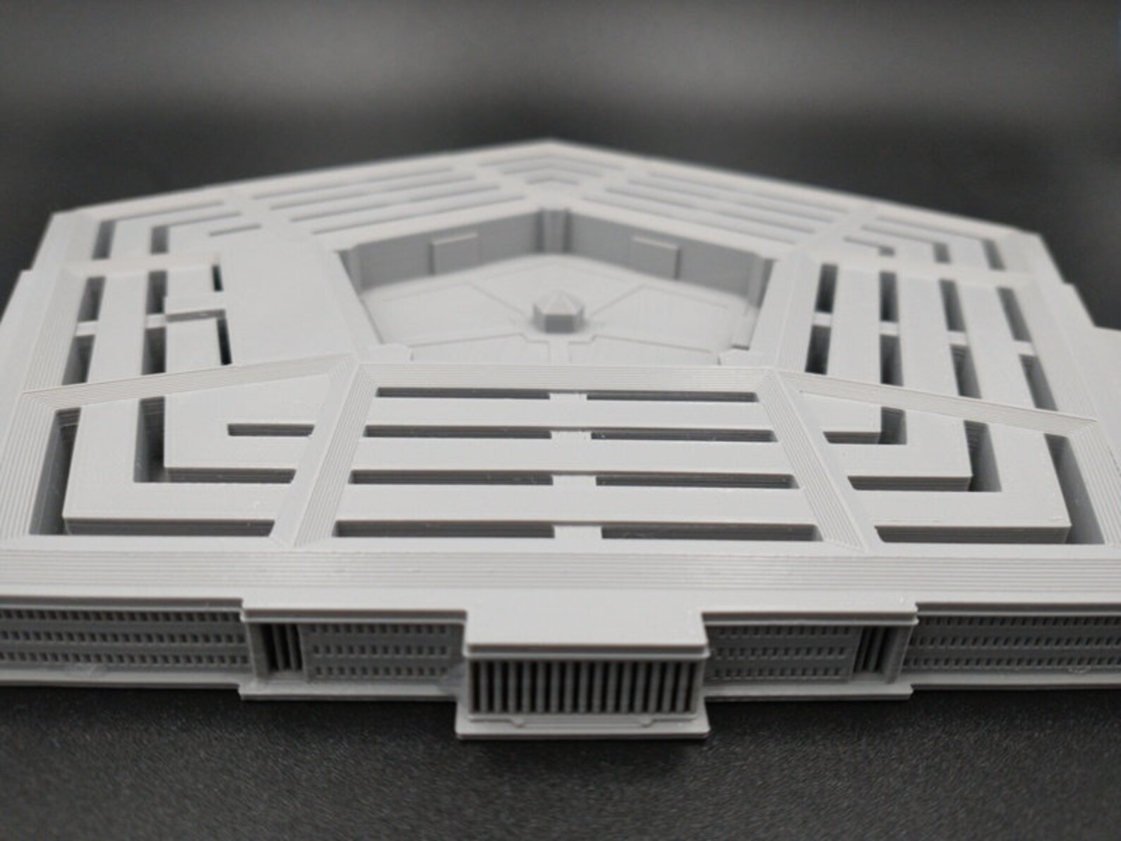 The Pentagon Washington D.C. 3D Printed Architectural Model 1:2000 ...