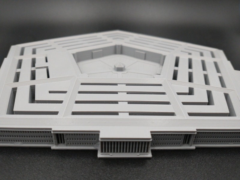 The Pentagon Washington D.C. 3D Printed Architectural Model - Etsy