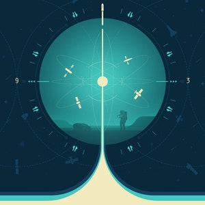 NASA Visions of the Future - Deep Space Atomic Clock - Retro Future ...