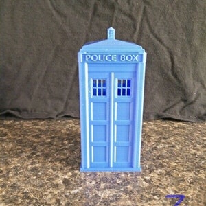 Old Fashioned Classic English Phone Booth Police Box 3D - Etsy