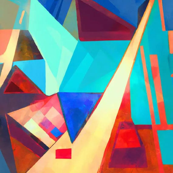 Abstract Art Shapes Design