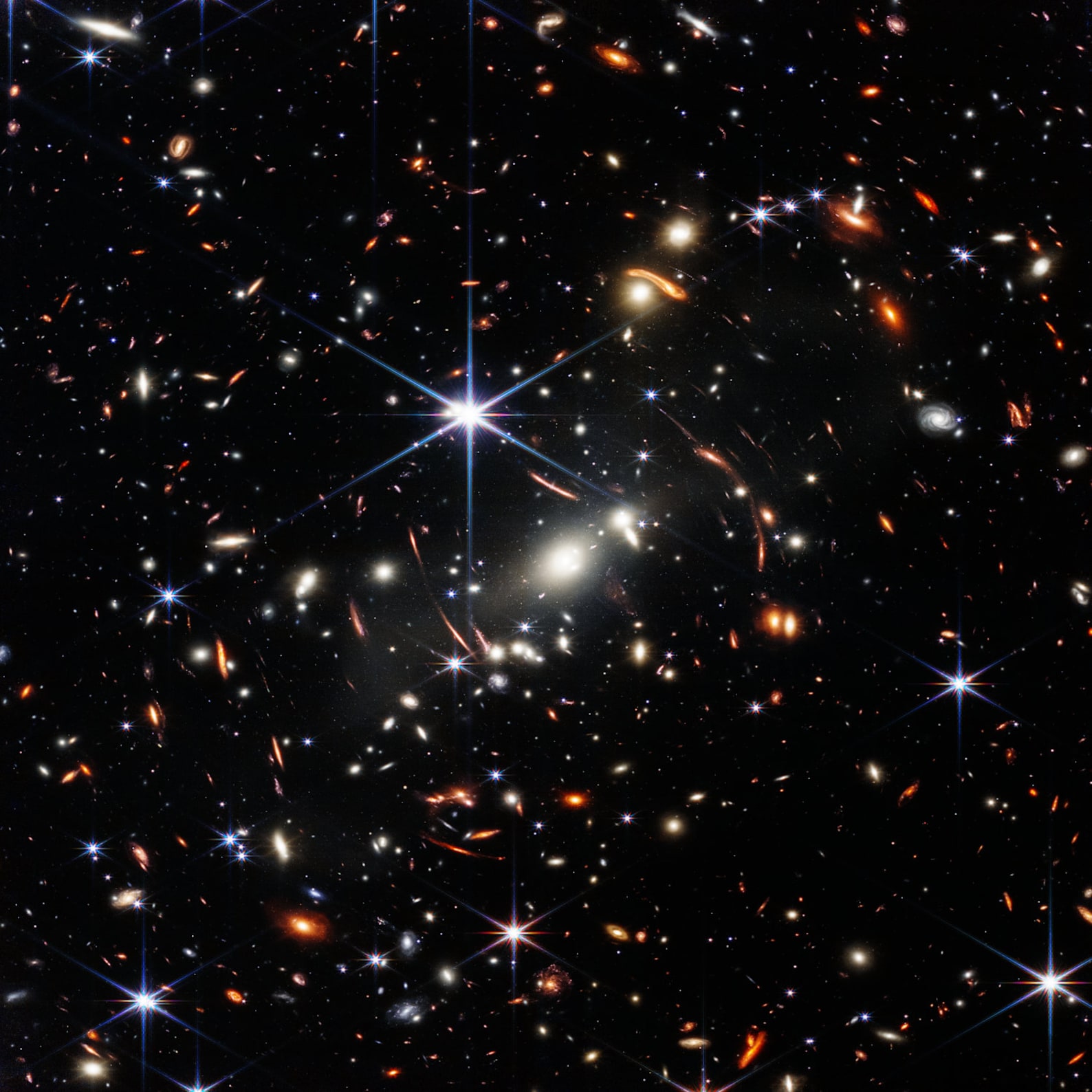 First Deep Field James Webb Space Telescope Stars Space Photo Poster - Etsy