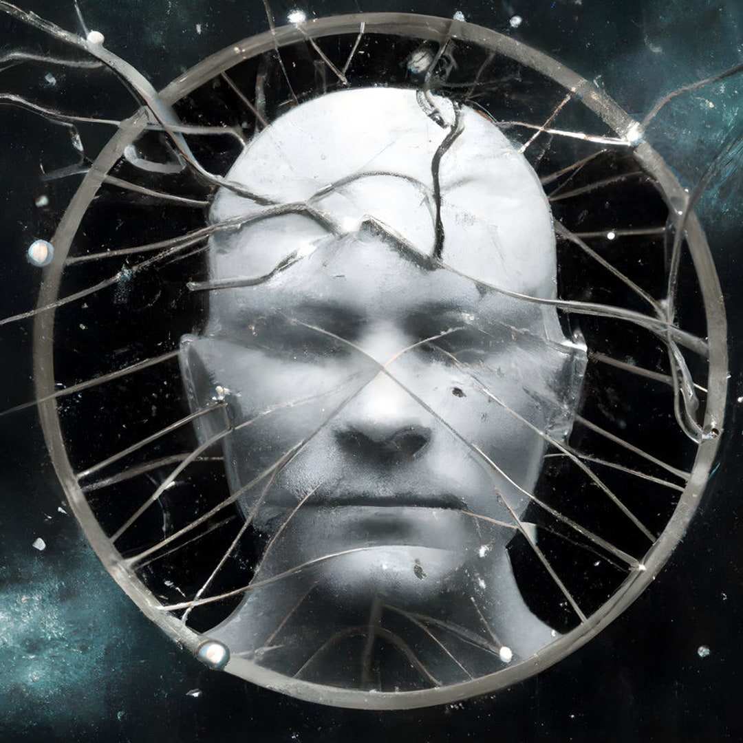 Innate Structures of the Mind I Blanched Face Web Human Painting Art ...