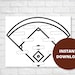 Baseball Diamond, Baseball / Softball Player Line Up, Player Positions ...