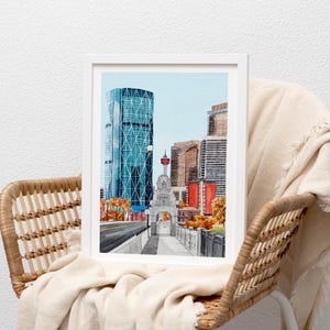 Calgary Print, Canada Wall Art, Alberta Canada, Calgary Wall Art ...