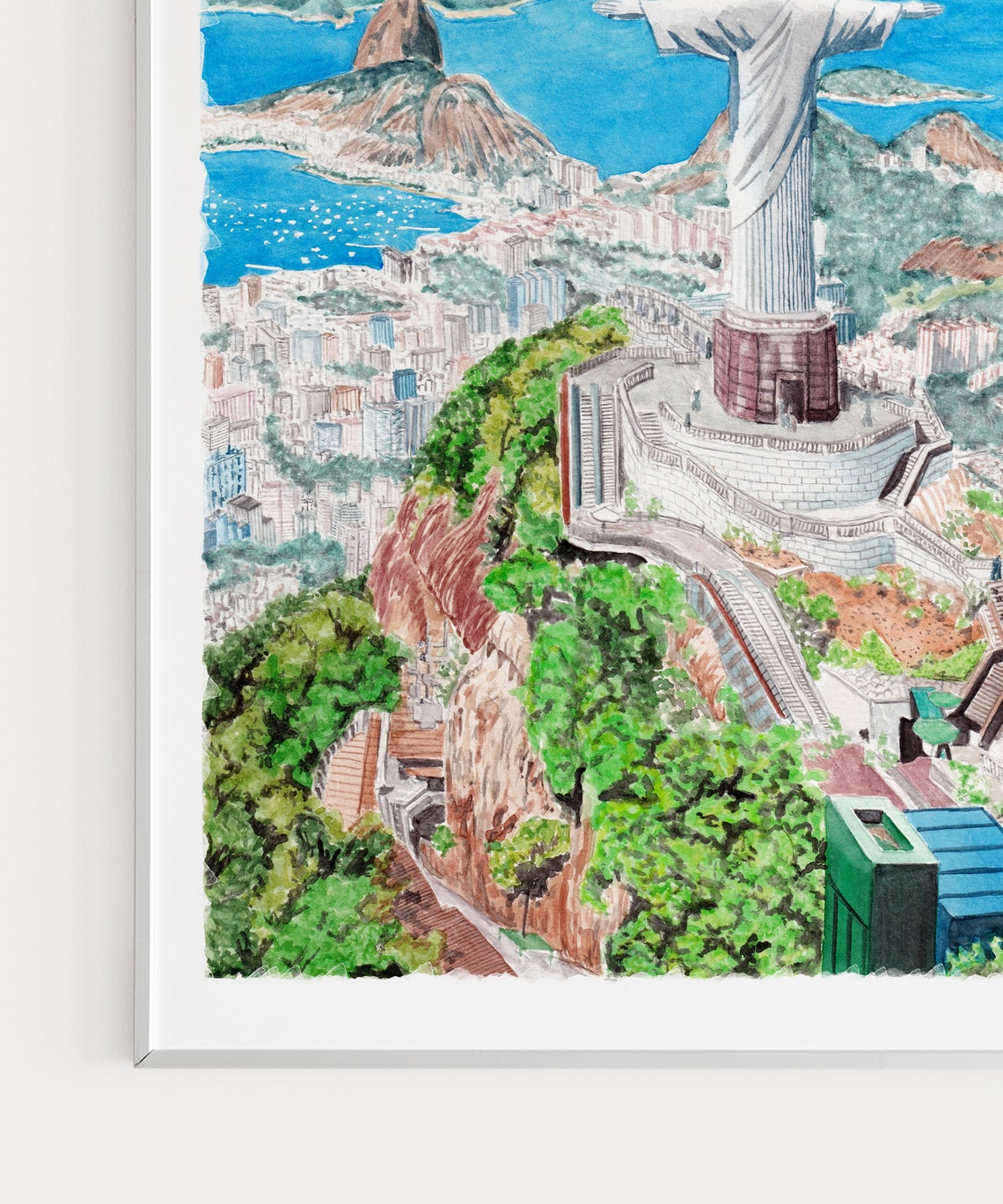 Rio De Janeiro Brazil Print Rio De Janeiro Print Brazil - Etsy