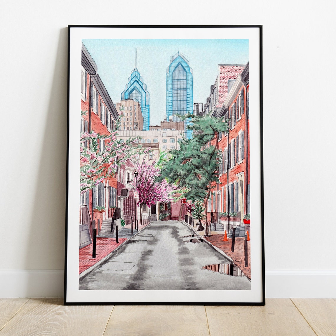 Philadelphia Print Philadelphia Wall Art Philadelphia Art - Etsy