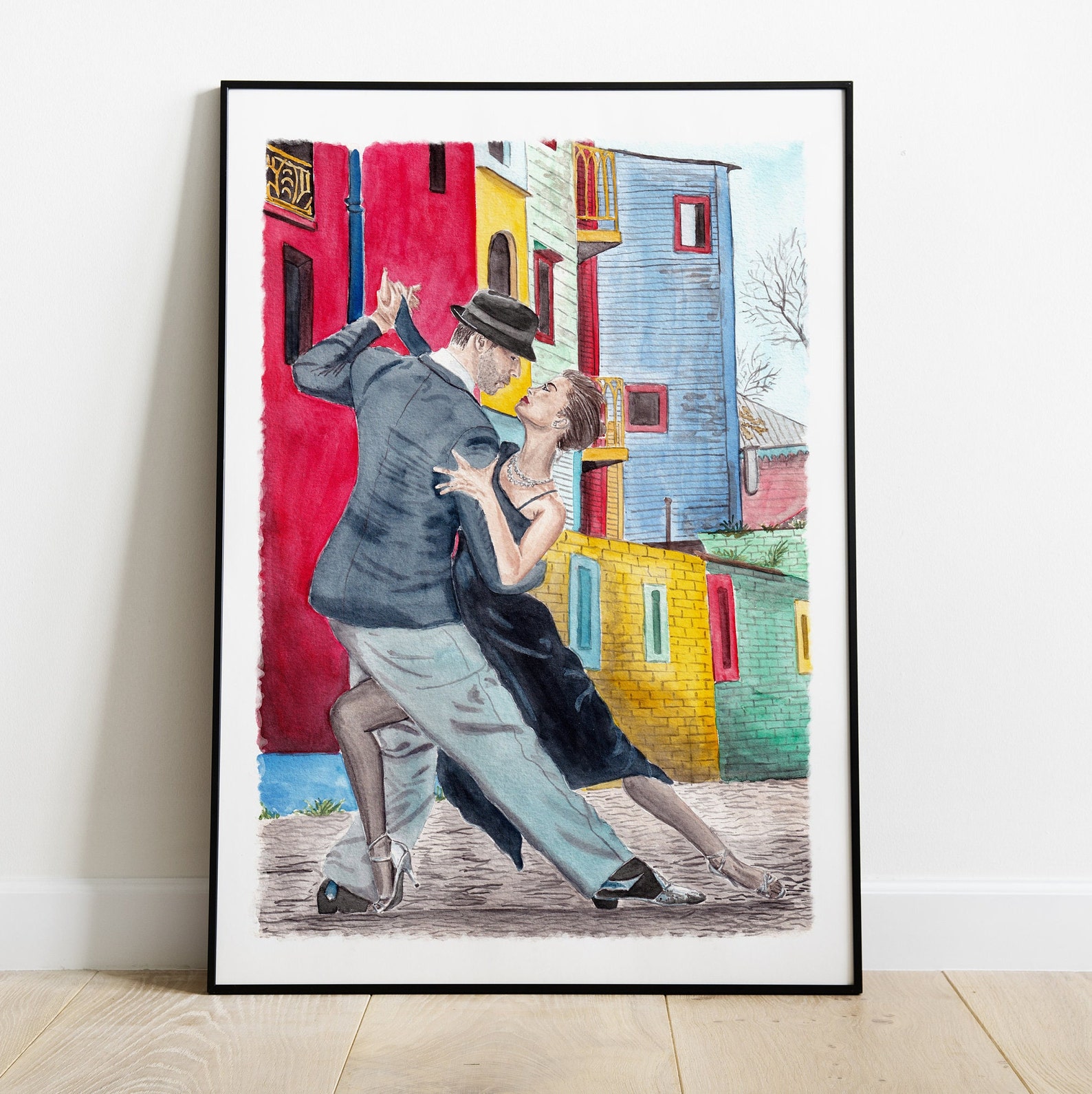 La Boca Art Print Buenos Aires Print Argentina Wall Art | Etsy