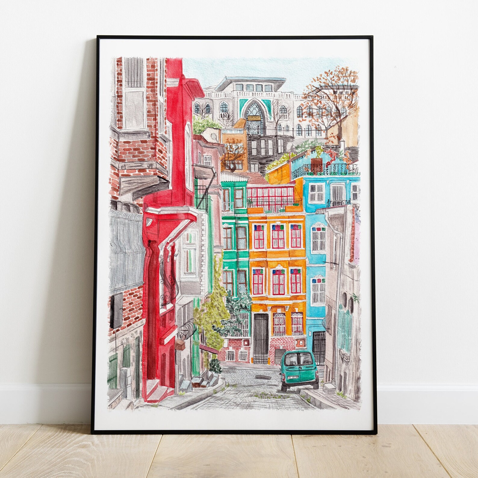 Istanbul Turkey Turkey Art Print Istanbul Print Turkey - Etsy