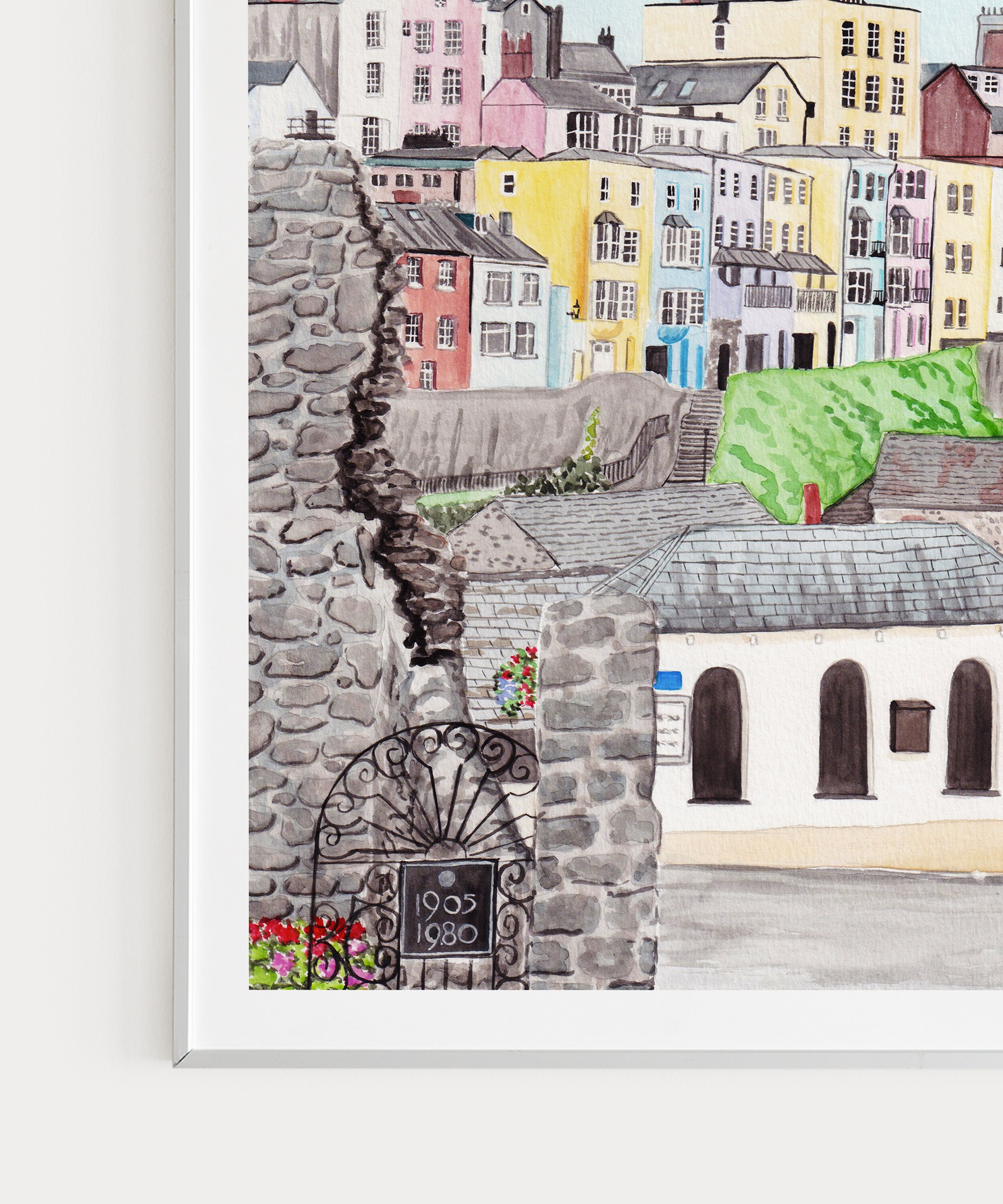 Tenby Print Wales Wall Art Wales Art Print Wales Art Tenby - Etsy