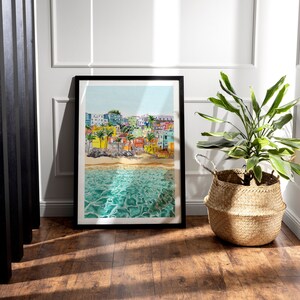 La Perla Print, Puerto Rico Wall Art, Watercolor Print, Puerto Rico ...