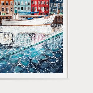 Scandinavian Set of 2 Watercolor Prints, Sweden Wall Art, Nordic Decor ...