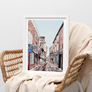 The Shambles Print, England Wall Art, York Cityscape, Shambles Art ...