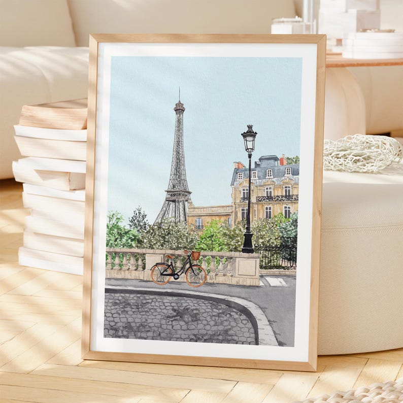 200+ Watercolor Wall Art Prints Bundle, European Landscapes ...