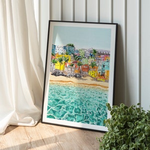 La Perla Print, Puerto Rico Wall Art, Watercolor Print, Puerto Rico ...