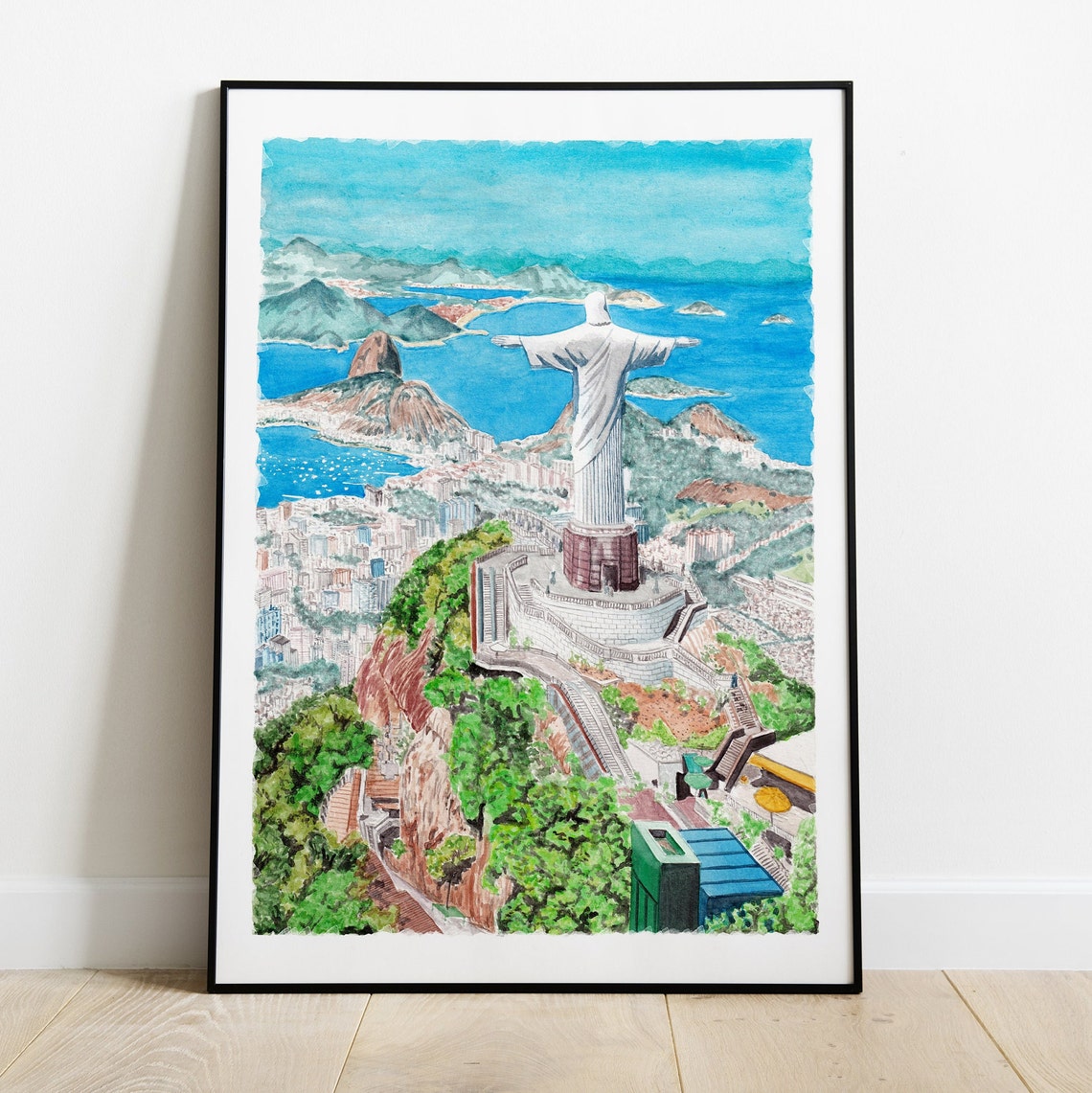 Rio De Janeiro Brazil Print Rio De Janeiro Print Brazil - Etsy