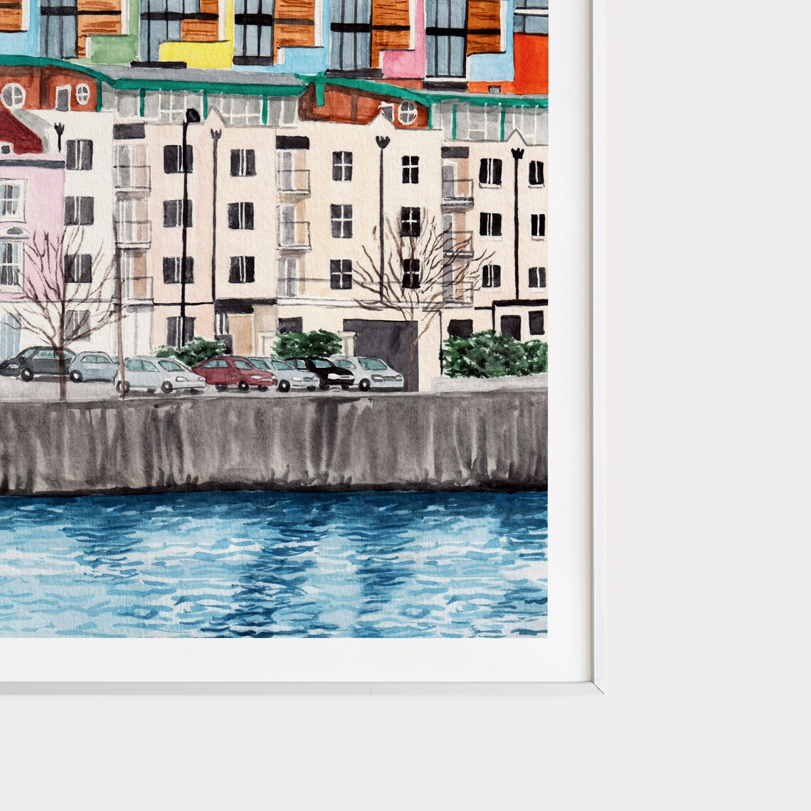 Bristol Print, UK Wall Art, Watercolor Print, Bristol Art, Bristol ...