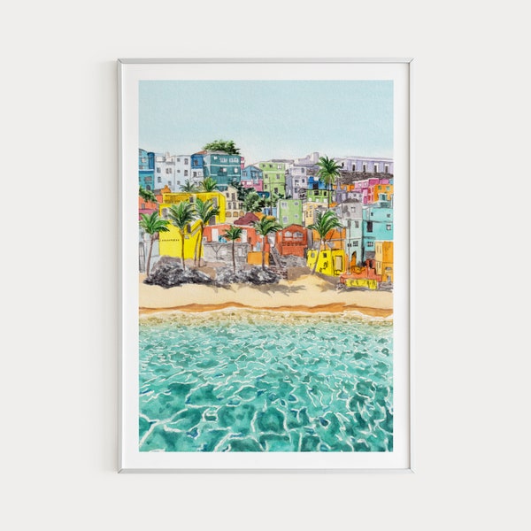 Landscape Print Puerto Rico - Etsy