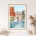 Tehran Print, Iran Wall Art, Golestan Palace, Watercolor Print, Tehran ...