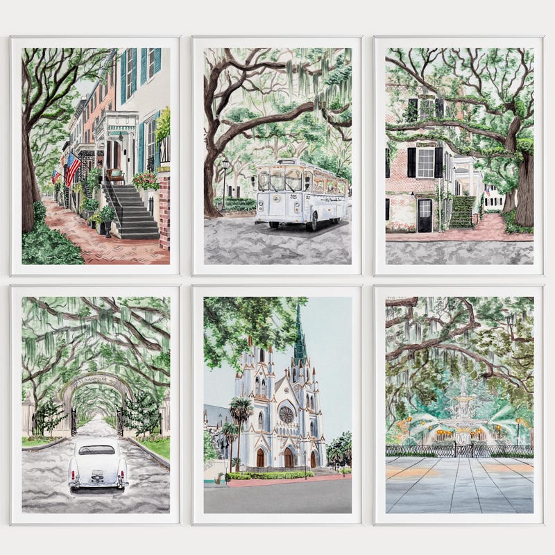 Georgia Art - Etsy