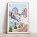 Altea Watercolor Print, Spain Wall Art, Alicante Cityscape Painting ...