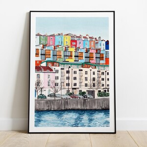Bristol Print, UK Wall Art, Watercolor Print, Bristol Art, Bristol ...