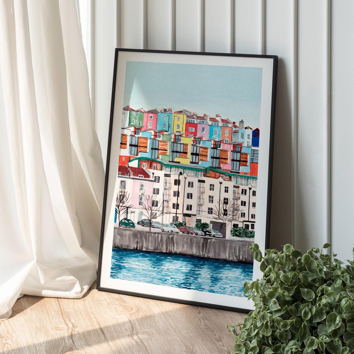 Bristol Print, UK Wall Art, Watercolor Print, Bristol Art, Bristol ...