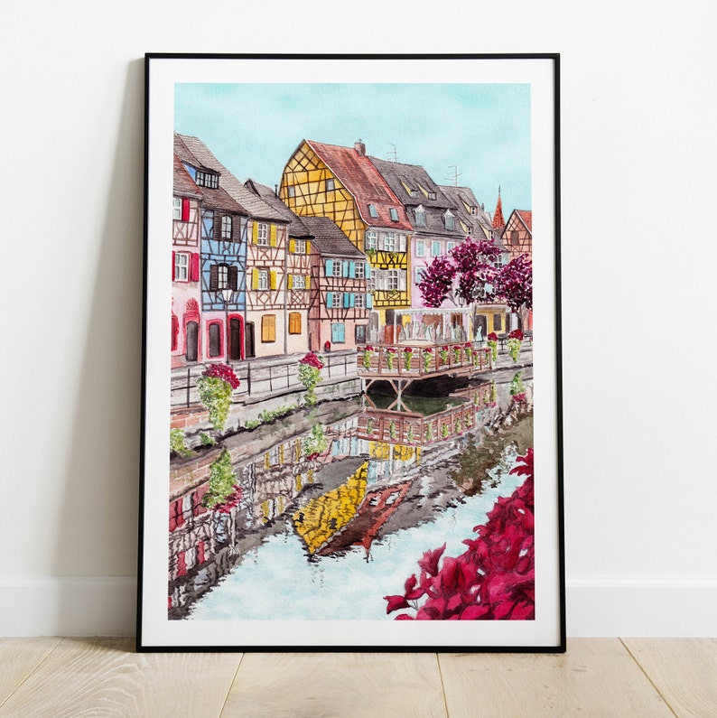 Colmar Print France Wall Art France Art Print France Print - Etsy
